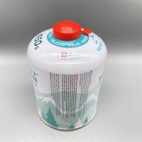 China 220g 450g Empty Screw Type Butane Gas Camping Cartridge for sale