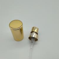 China Gold Color Aluminum Perfume Pump Dispenser For Accurate Flow Control for sale