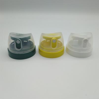 China 35mm Aerosol Spray Cap with Secure Locking Seal, Chemical-Resistant and Ergonomic Design for Industrial Solvent Applications for sale