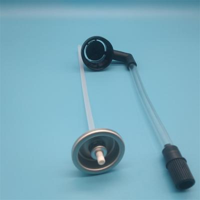 China Reliable Aerosol Tyre Inflator Valve For Quick Tire Fix And Sealant Spray for sale