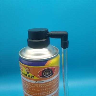 China Compact Tyre Inflator Aerosol Valve For Car, Bike And Motorcycle Use for sale