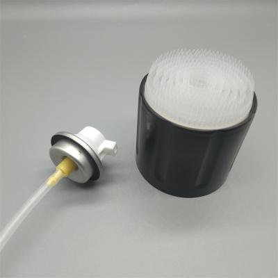 China Professional Car Care Foam Cleaner Valve with Integrated Brush Cap for sale
