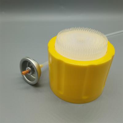 China Car Foam Cleaner Spray Valve for Automotive Care Aerosol Applications for sale