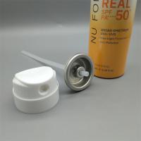 China Premium One Inch Sunscreen Aerosol Spray Valve with Smooth Mist Control for Even Coverage for sale