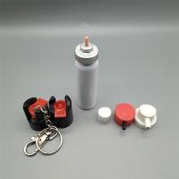 China Compact Discreet 20mm Self Defence Pepper Spray Valve Actuator for Everyday Carry with Silent Lock Technology for sale