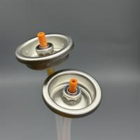 China Aerosol Spray Valve with Brush for Car Foam Cleaning Products for sale