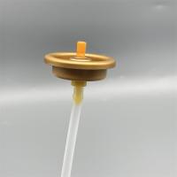 China Precision Air Freshener Tinplate Aluminum Aerosol Valve  For Household Care for sale