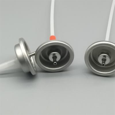 China Accurate One Inch Metal Stem Metered Aerosol Valve for sale