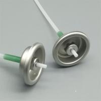 China Accurate Dispensing One Inch Plastic Stem Metered Aerosol Valve For Cosmetics for sale