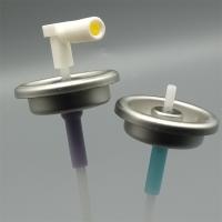 China Accurate Dispensing One Inch Plastic Stem Metered Aerosol Valve For Cosmetics for sale
