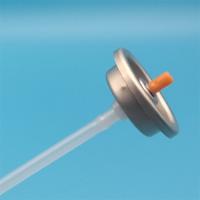 China One Inch Tinplate/aluminum Aerosol Spray Valve  For Hair Sheen Spray Formulations for sale