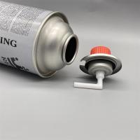 China Butane Gas Can Straight Wall Diameter 65X158mm Refillable Aerosol Tin Can for sale