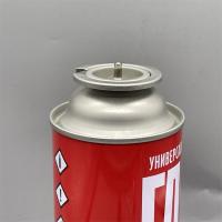 China Wholesale 220g 227g 65x158mm Butane Gas Cartridge Empty Butane Gas Can with Valve for BBQ Camping Trip for sale