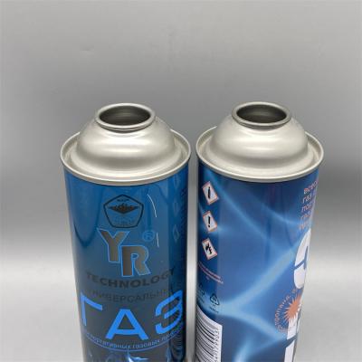 China Wholesale 220g 227g 65x158mm Butane Gas Cartridge Empty Butane Gas Can with Valve for BBQ Camping Trip for sale