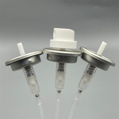 China Aluminum Aerosol Valve Sprayer Pump Mechanism for Personal Care & Household Precision Dispensing for sale