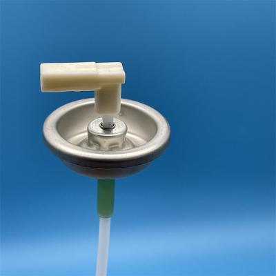 China one inch Aerosol Metering Spray Valves with L Type Actuators for Air Freshener for sale