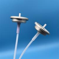 China one inch Aerosol Metering Spray Valves with L Type Actuators for Air Freshener for sale