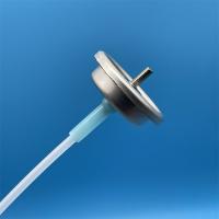 China one inch metal stem metered valve with L shape actuator for Air freshener spray can for sale