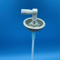 China one inch metal stem metered valve with L shape actuator for Air freshener spray can for sale