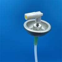 China one inch metal stem metered valve with L shape actuator for Air freshener spray can for sale