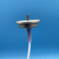 China Accessories for Aerosol Can Good Quality Metering Valve Gas Sprayer Valve with metal stem and L actuator for sale