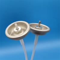 China Accessories for Aerosol Can Good Quality Metering Valve Gas Sprayer Valve with metal stem and L actuator for sale