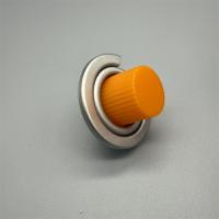 China Adjustable brass gas canister valve for culinary torches with micro-flame control for sale