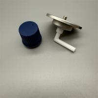 China Industrial-grade stainless gas canister valve for HVAC technicians with safety lock-out for sale