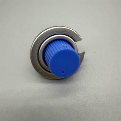 China Butane Canister Valve With Cap Compatible With 220g Cartridges for sale