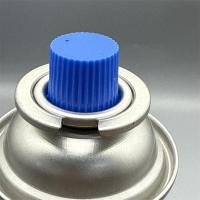 China Portable Gas Stove Valve and Butane Gas Cartridge Valve and Red Caps With LPG Gas Can Spray Valve for sale
