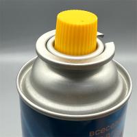 China Portable Gas Stove Valve and Butane Gas Cartridge Valve and Red Caps With LPG Gas Can Spray Valve for sale