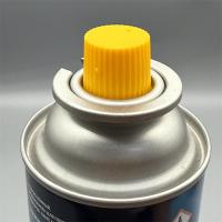 China Lightweight aluminum gas canister valve for backpackers with instant-click fitting for sale