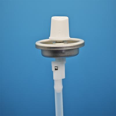 China 360 Degree Aerosol Valve With Actuator for Household Cleaners & Industrial Sprayers with Leak-Proof & All-Angle Dispensing for sale