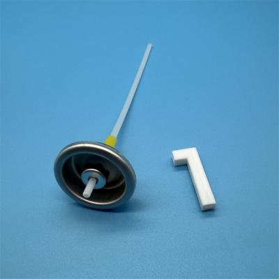 China Precision 1-Inch Plastic Stem Metered Valve for Consistent Aerosol Dosing for sale