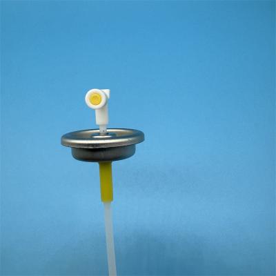 China 1-Inch Plastic Stem Metered Aerosol Valve for Precise, Repeatable Dispensing for sale
