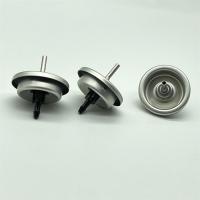 China 1 Inch Metal Stem Butane Gas Lighter Valve with Flip Top Cap for sale