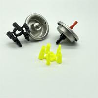China 1 Inch Butane Lighter Gas Valve Refill Valve with Flip Top Cap for sale