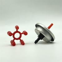 China 1 Inch Butane Lighter Gas Valve Refill Valve with Flip Top Cap for sale
