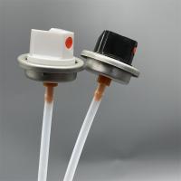 China 1 Inch Male Aerosol Paint Valve for Metallic Green Spray Cans for sale