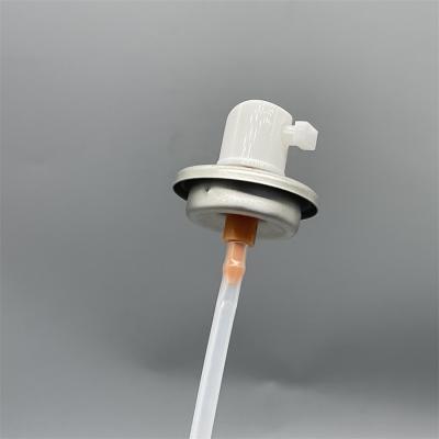 China 1 Inch Aerosol Valve with 360 Spray Nozzle for Paint Applications for sale