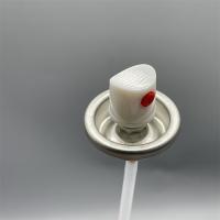 China 1 Inch Aerosol Valve with 360 Spray Nozzle for Paint Applications for sale