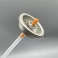 China 1 Inch Male Aerosol Paint Valve for Metallic Green Spray Cans for sale