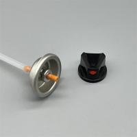 China 1 Inch Male Aerosol Paint Valve for Metallic Green Spray Cans for sale