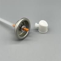 China 1 Inch Male Aerosol Paint Valve for Metallic Green Spray Cans for sale