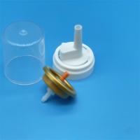 China Hair Mousse Inverted Aluminum Valve For Premium Hair Styling Products - Precision-Designed For Upside for sale