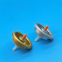 China Hair Mousse Inverted Aluminum Valve For Premium Hair Styling Products - Precision-Designed For Upside for sale