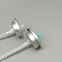 China High-Flow Powder Spray Valve for Aerosol Deodorant and Dry Shampoo Applications for sale