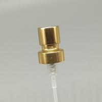 China Golden Perfume Pump Luxury Fine Mist Sprayer for High-End Fragrance Bottles for sale