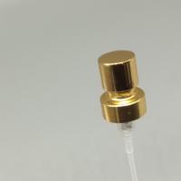 China Golden Perfume Pump Luxury Fine Mist Sprayer for High-End Fragrance Bottles for sale