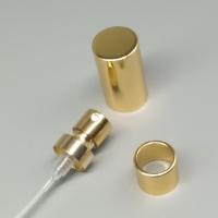 China Golden Perfume Pump Luxury Fine Mist Sprayer for High-End Fragrance Bottles for sale